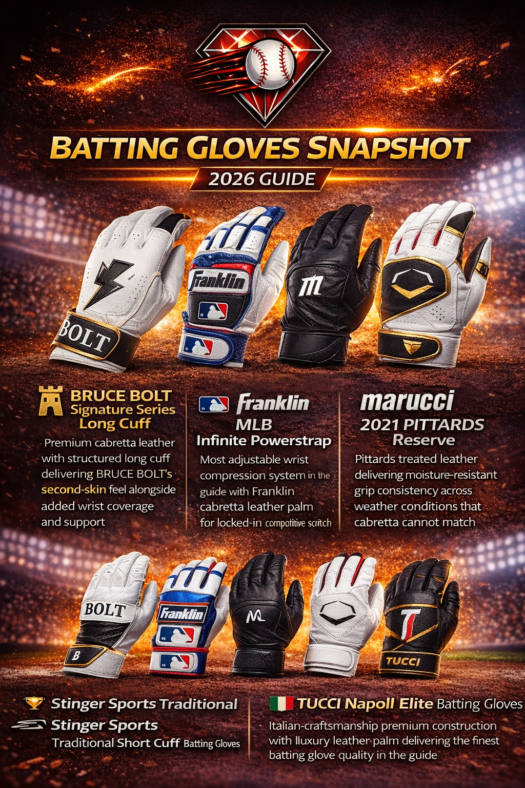 🧤 Premium Batting Gloves for Ball Players (2026) / 📝 Blog | Diamond ...