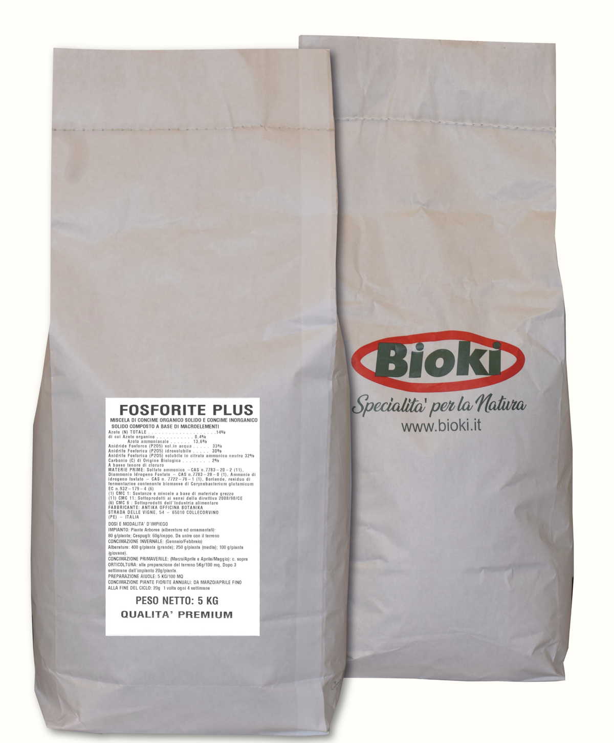 Fosforite Plus 5 kg | Prodotti naturali per la cura del verde