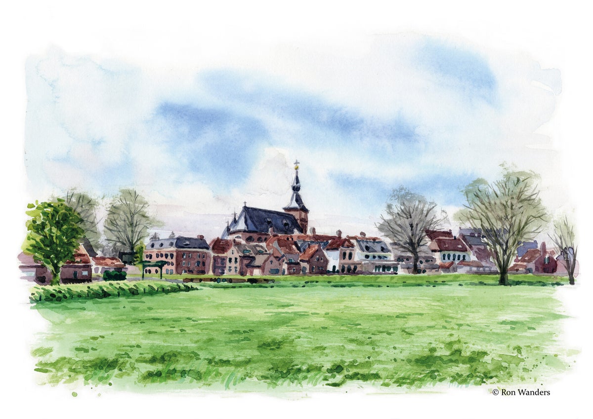Print Gezicht op Hattem | ronwanders.nl