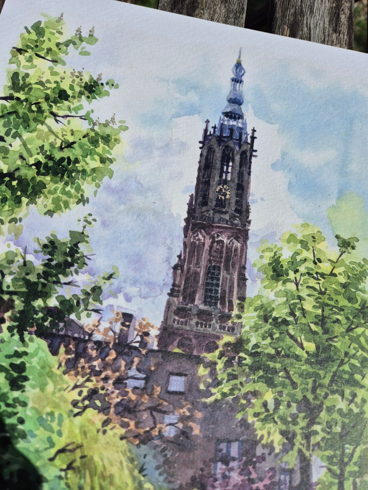 Print Onze Lieve Vrouwetoren Amersfoort | ronwanders.nl