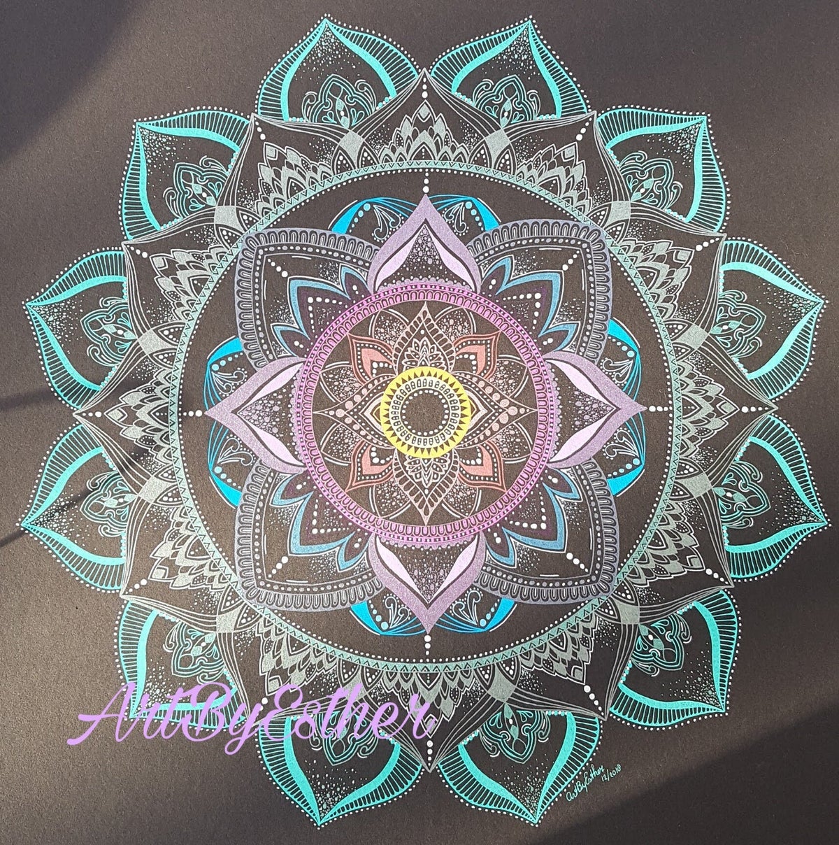 Mandala Art & Inspiration | Hand-Drawn Mandalas by Arty by Esther