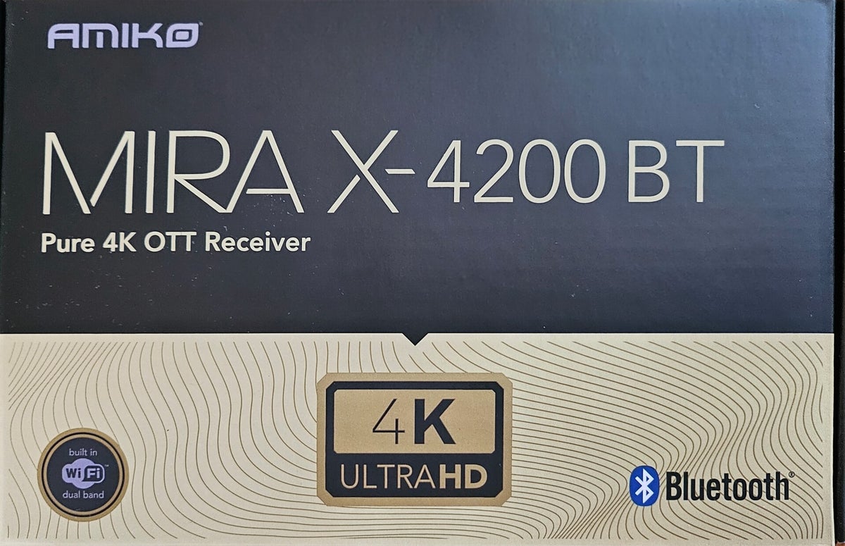 Amiko Mira X-4200 4K UHD BT Linux | AOT Services