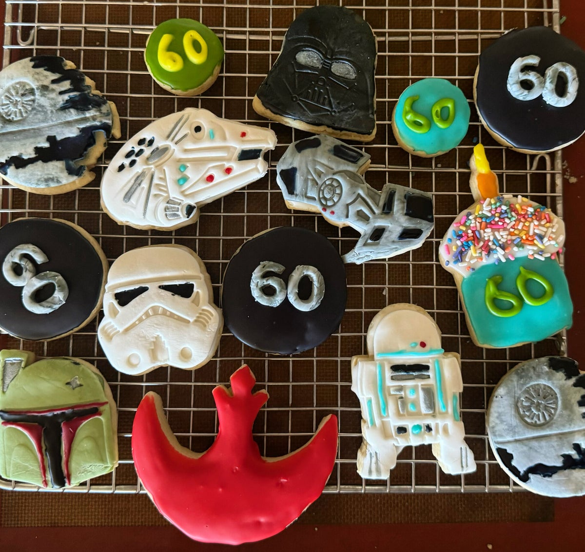 Star Wars / Celebrating Friends with Sugar / Tallow Sugar Cookies ...