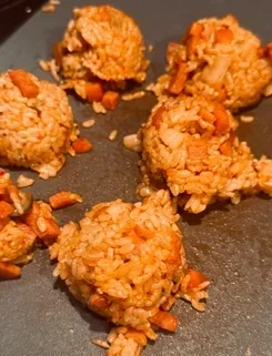 Kimchi Spam Fried Rice Balls / Tennis Snacks / Recipes | Cooking with ...