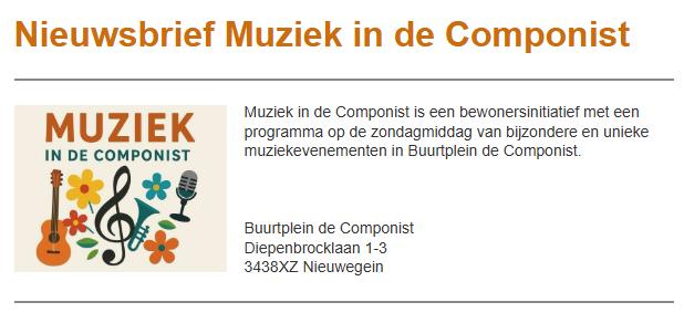 Muziek in De Componist