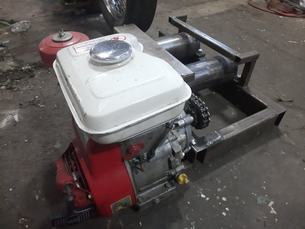 DIY Paddock Starter Petrol Version / Dave's Mechanical Marvels Blog ...