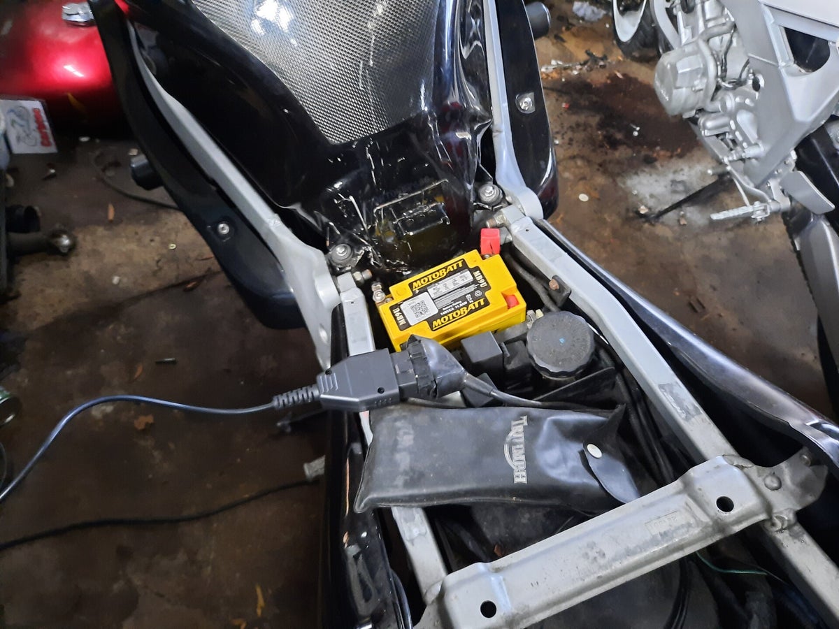 Remapping a Triumph TT600 Motorcycle. / Dave's Mechanical Marvels Blog ...