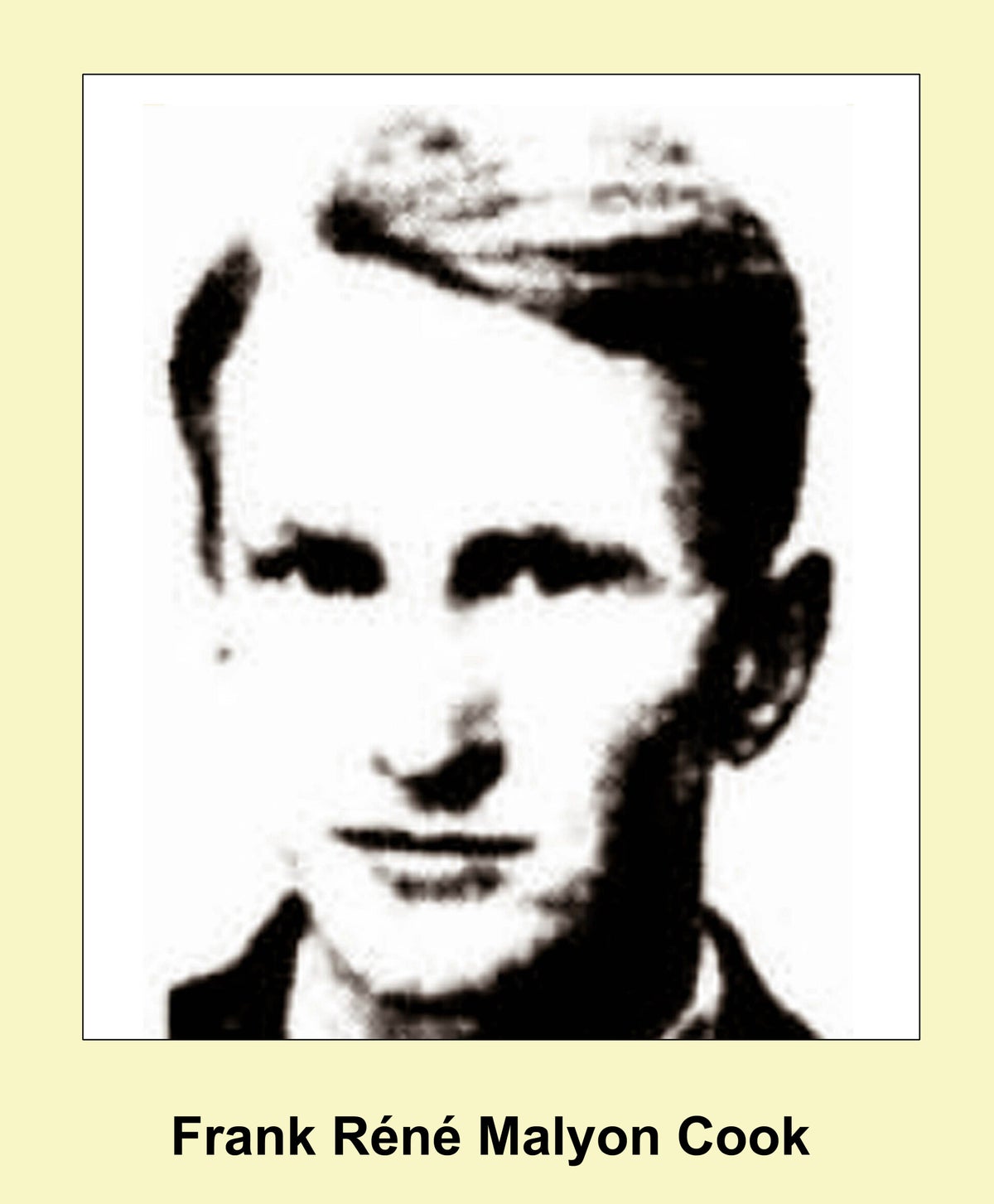 Cook: Frank Rene Malyon