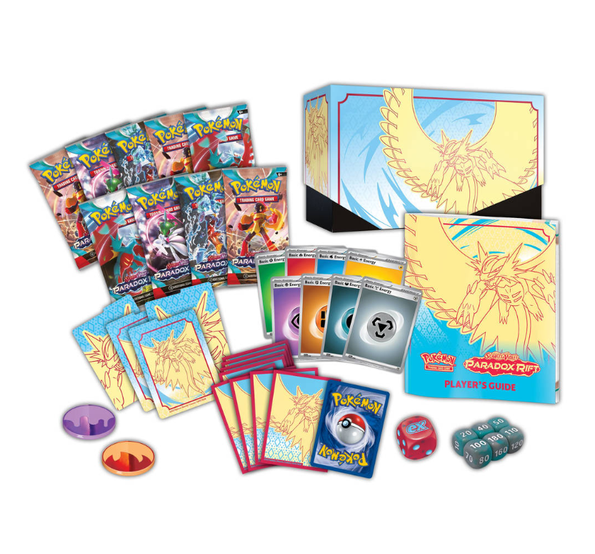 Paradox Rift || Elite Trainer Box ETB Roaring Moon | YAMACards