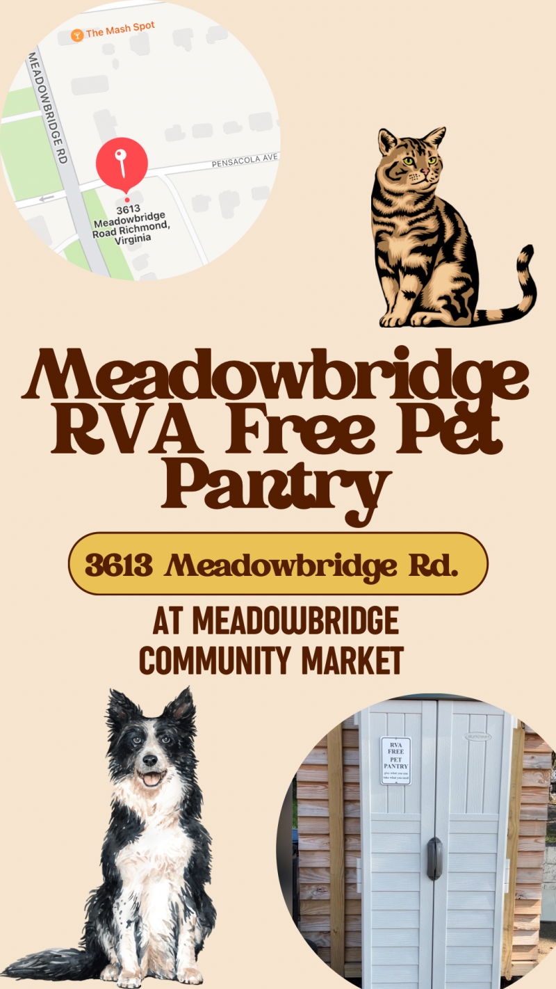 RVA Free Pet Pantry Project | SideKicks RVA
