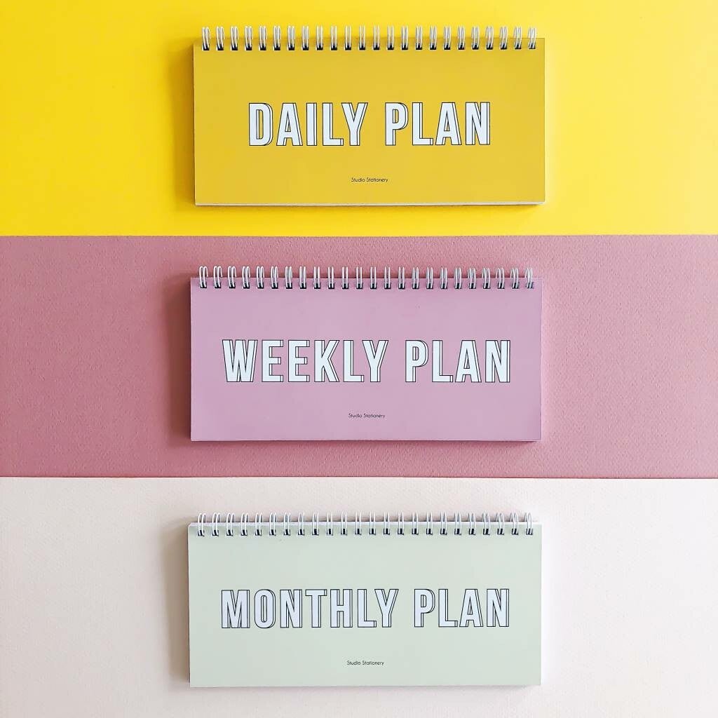 Notebook Monthly Plan | Happy Hout