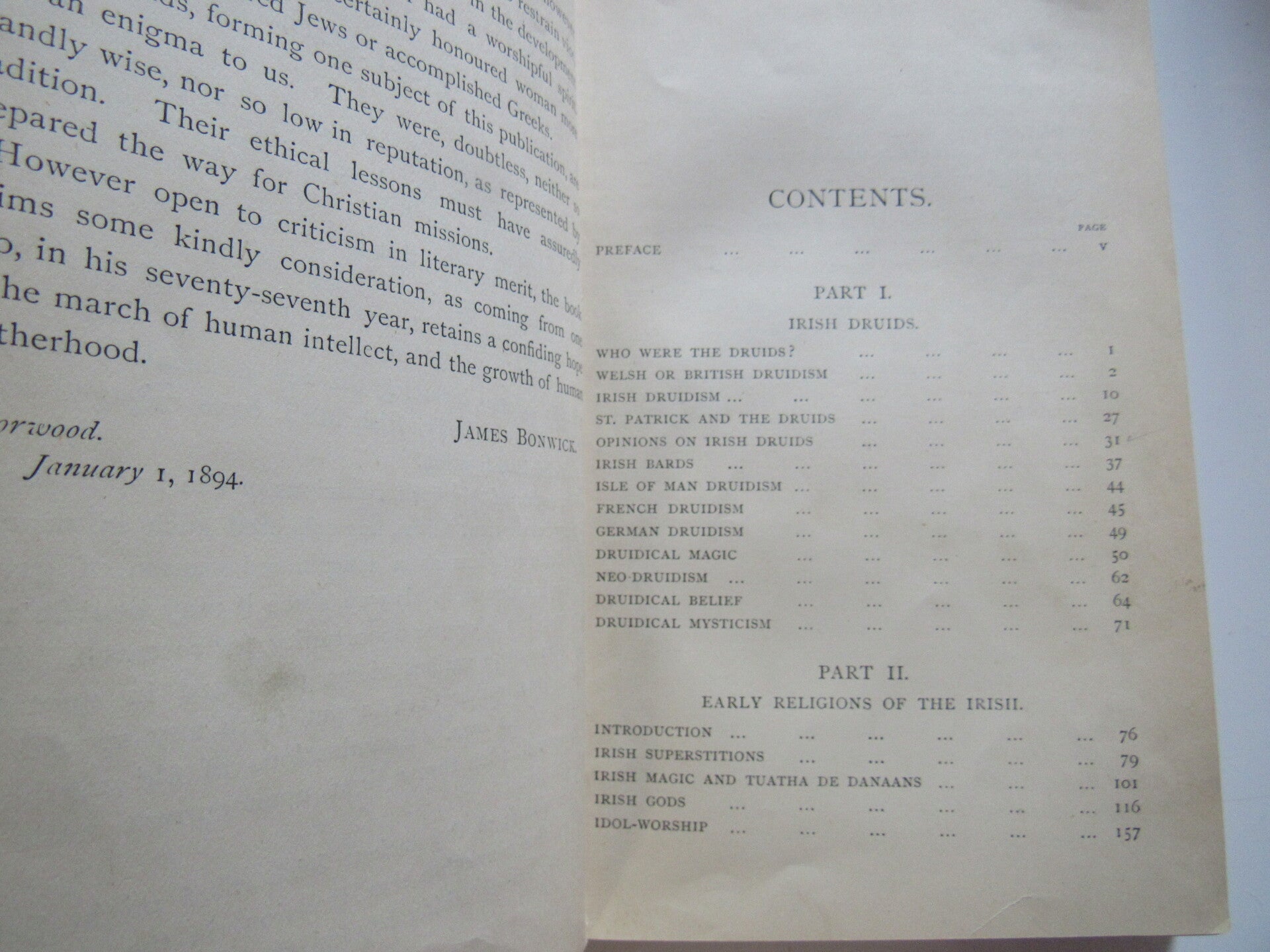 Irish Druids and Old Irish Religions by James Bonwick | Castle Books ...