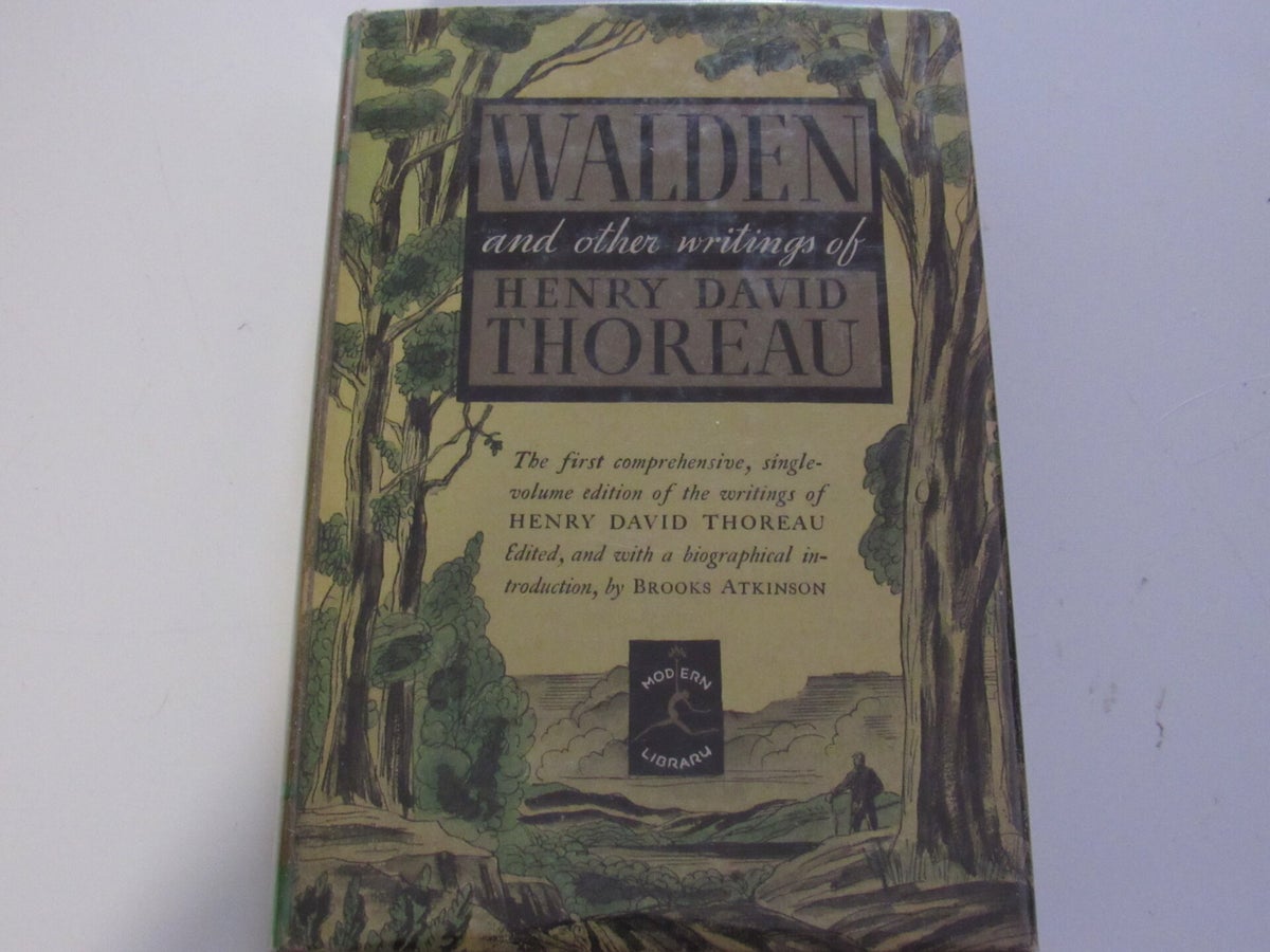 Walden and Other Writings of Thoreau by Henry David Thoreau (Modern ...