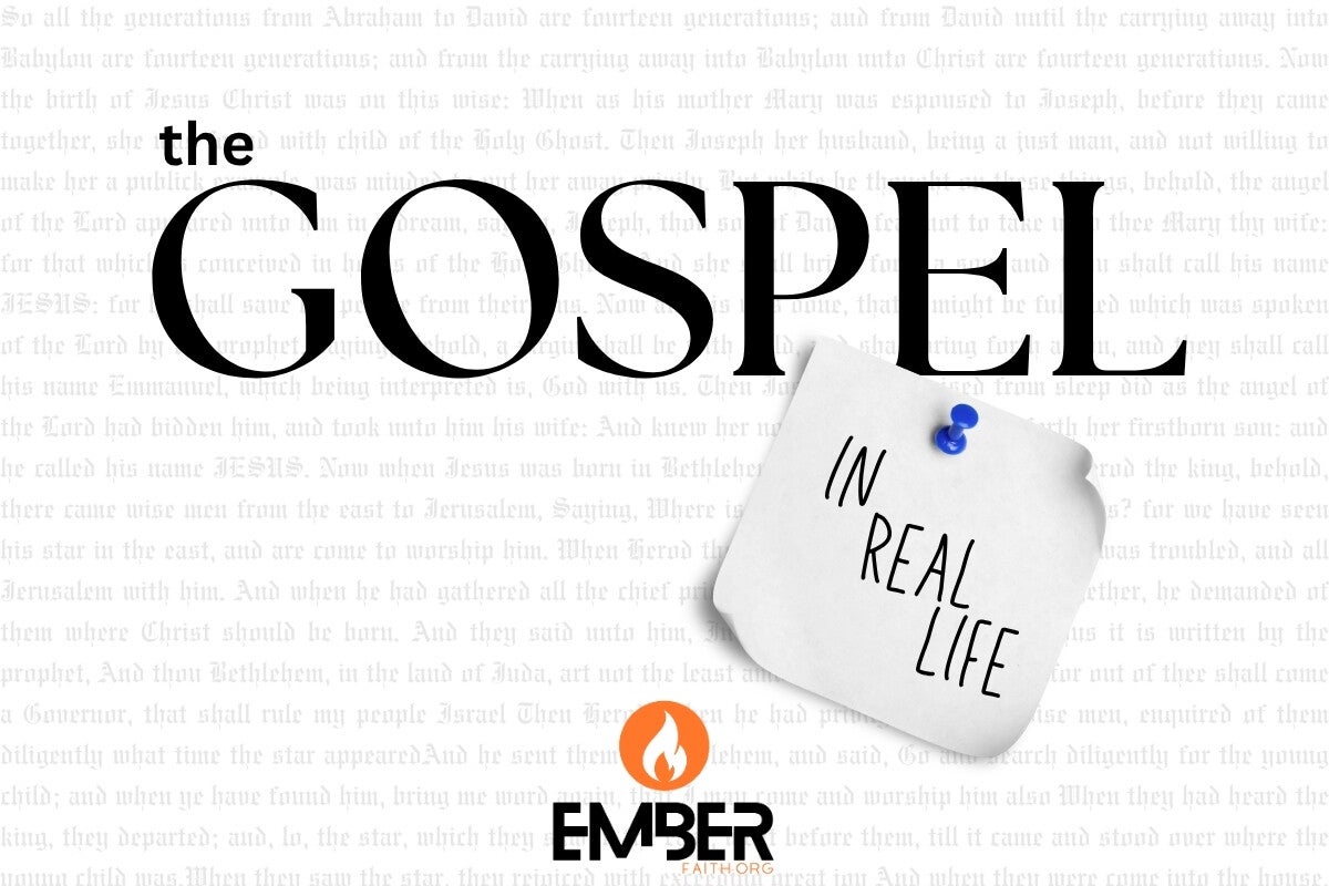 The Gospel In Real Life: Part 3: Grace That Sends / Bible Studies ...