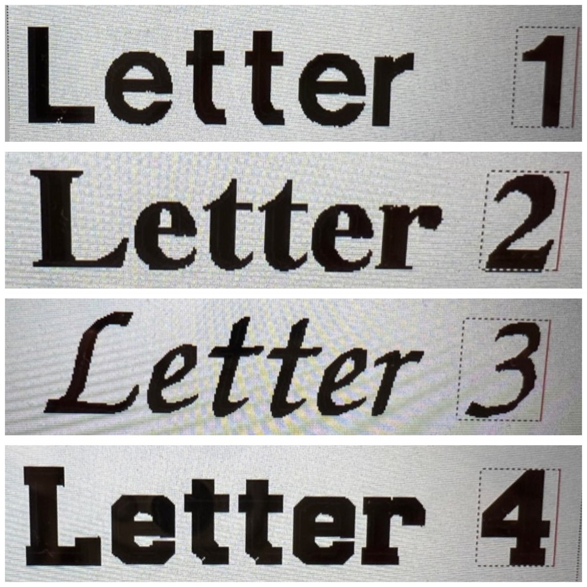 Toiletbag wit met bordeaux en groen inclusief Naam of Initialen | Studio Perlou