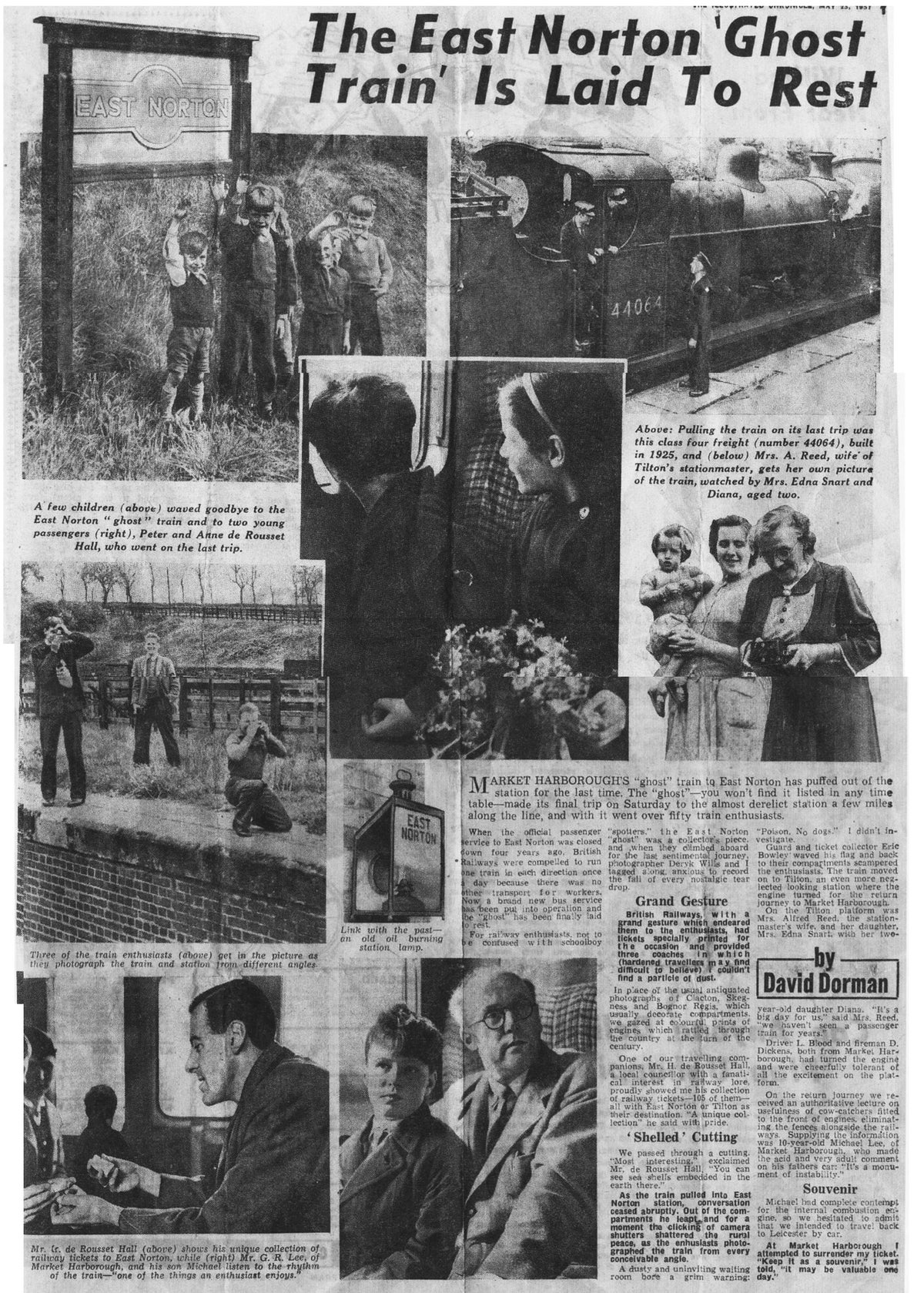 The Ghost Train / The Railway | East Norton Heritage