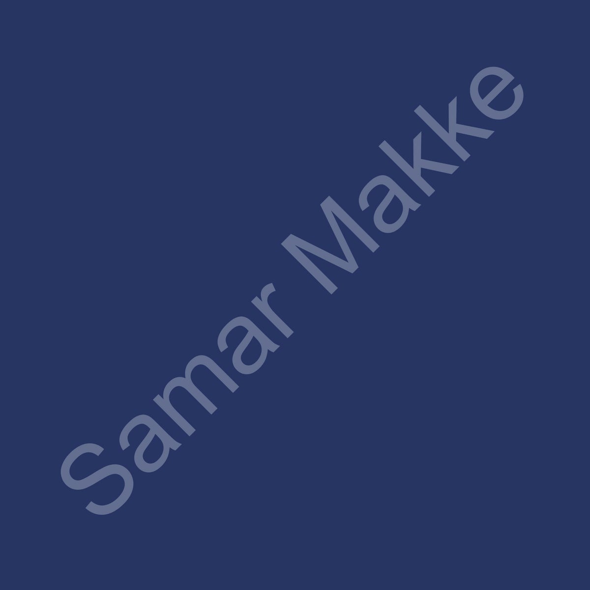 370 ULTRA BLAUW | Samar Makke