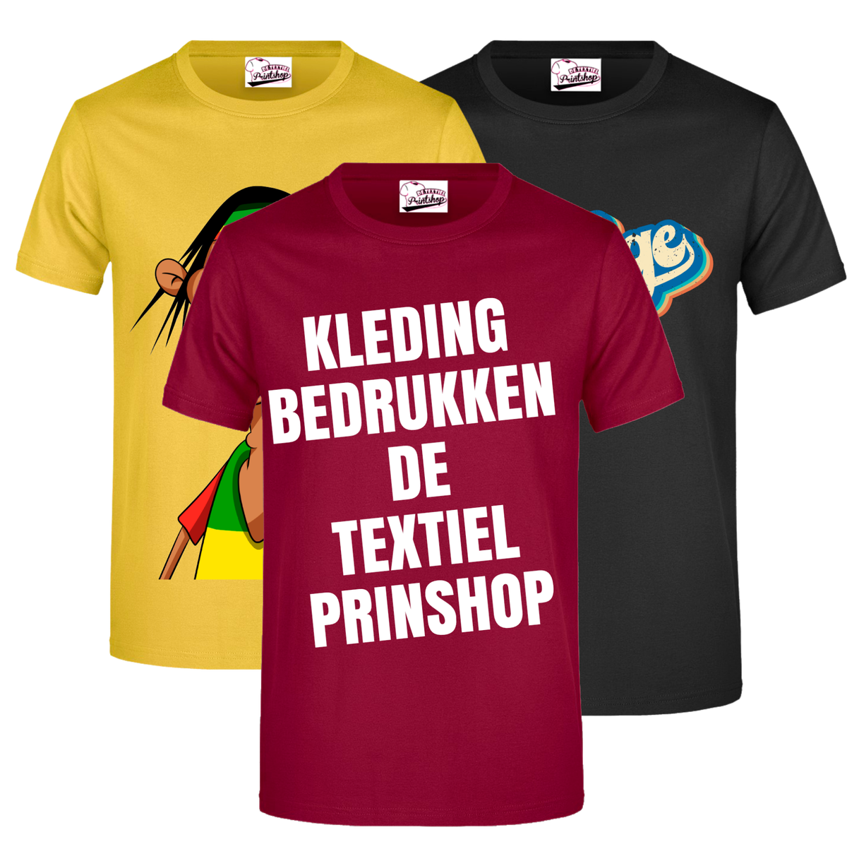 De Textiel Printshop prijzen kleding bedrukken
