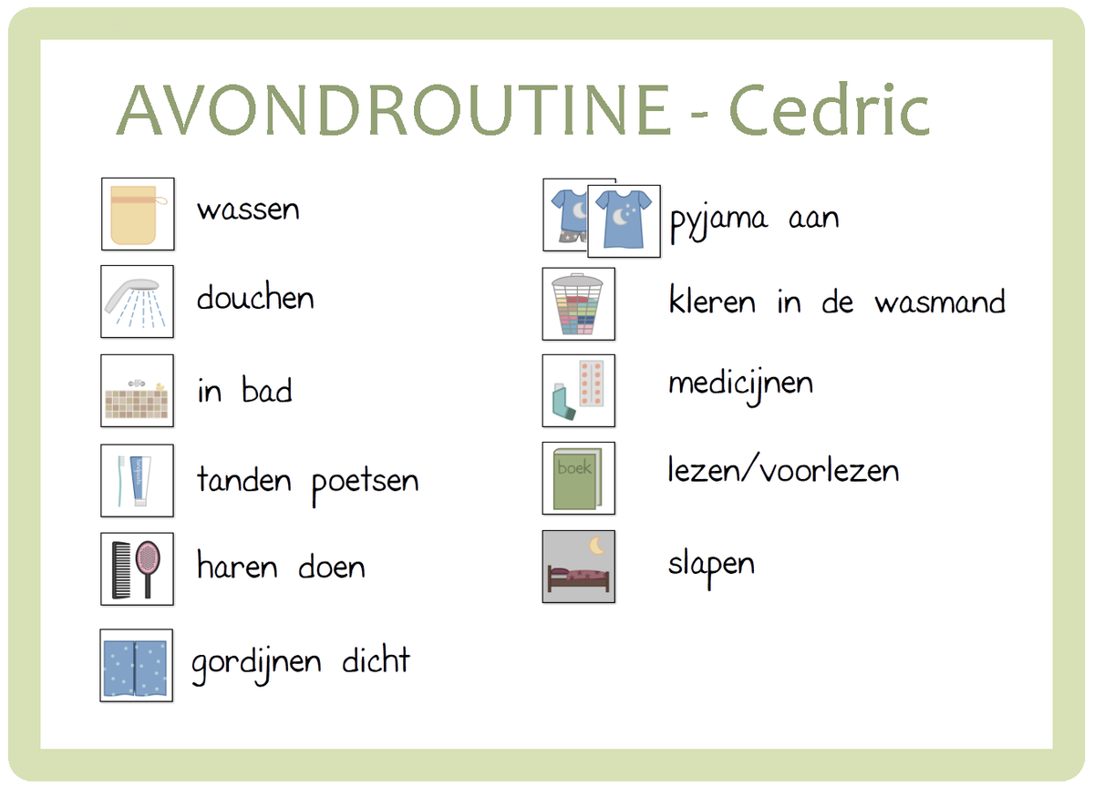 AVONDROUTINE | juf Bonnie