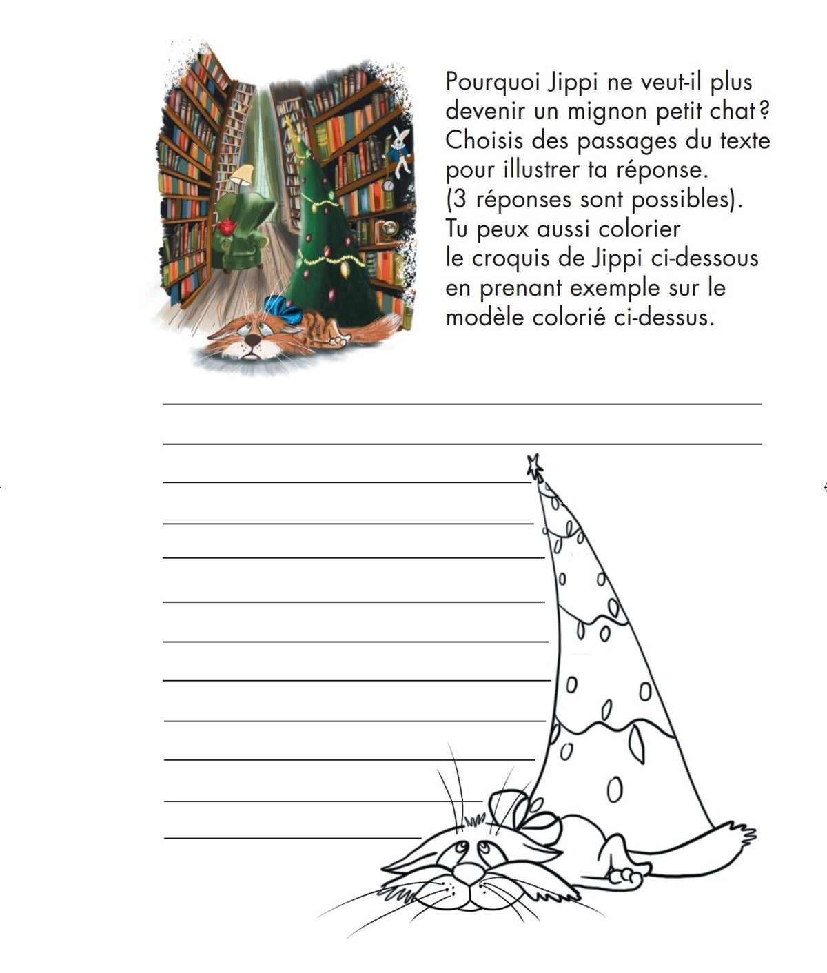 Jippi, le chat géant et la clé du bonheur | Chapolire éditions