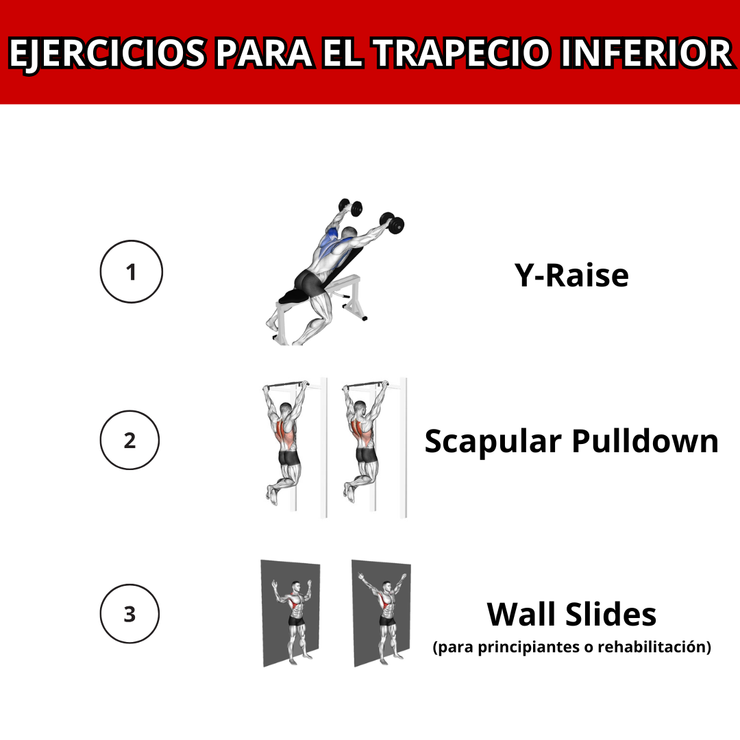 Mejores Ejercicios para Trabajar el Trapecio Medio e Inferior
