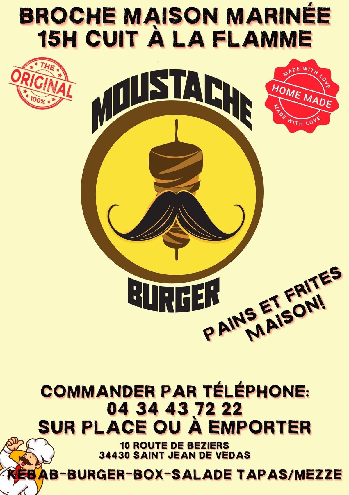 Contact | moustache burger