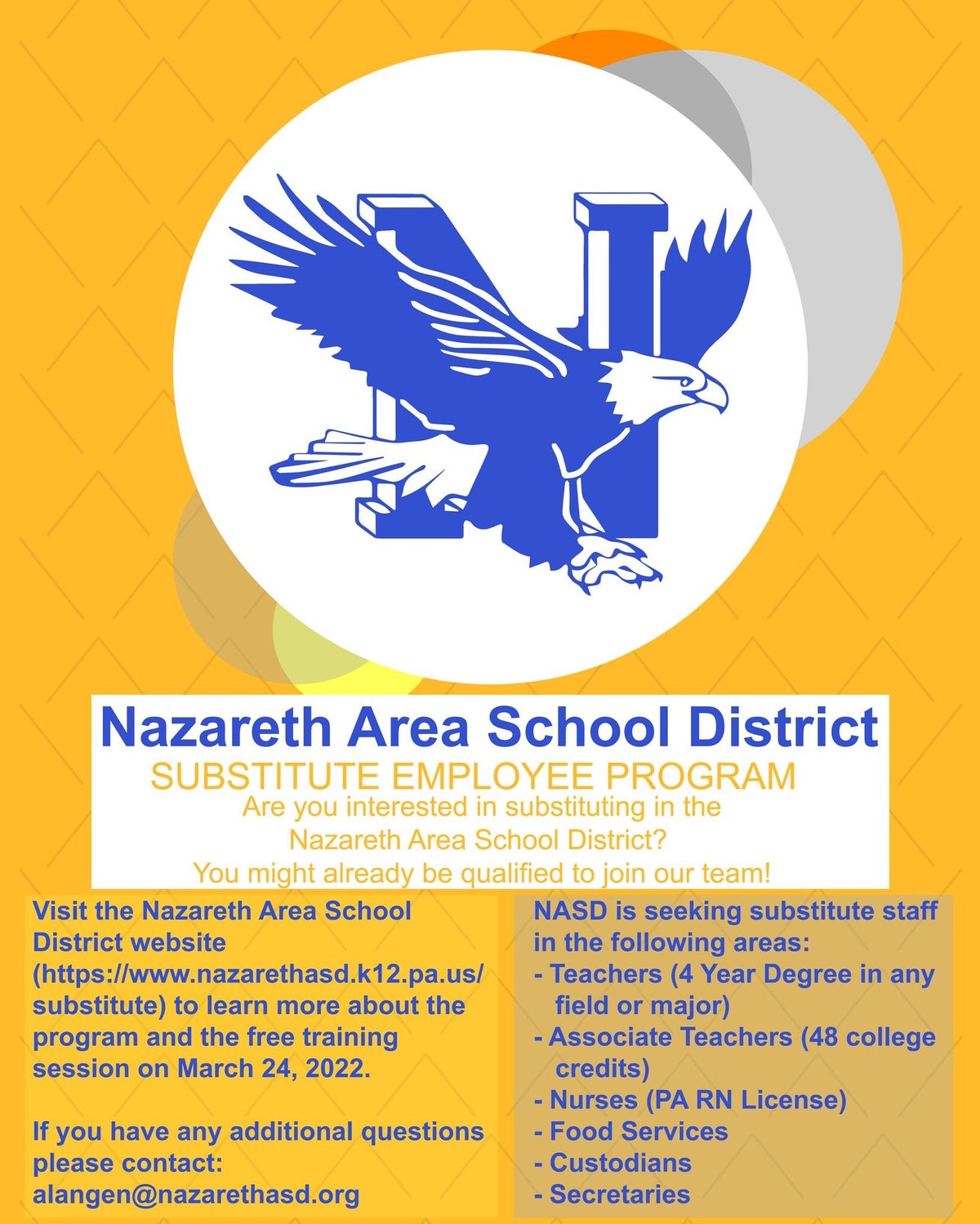 NASD Teacher Training | The Pulse and Face of Nazareth School District ...
