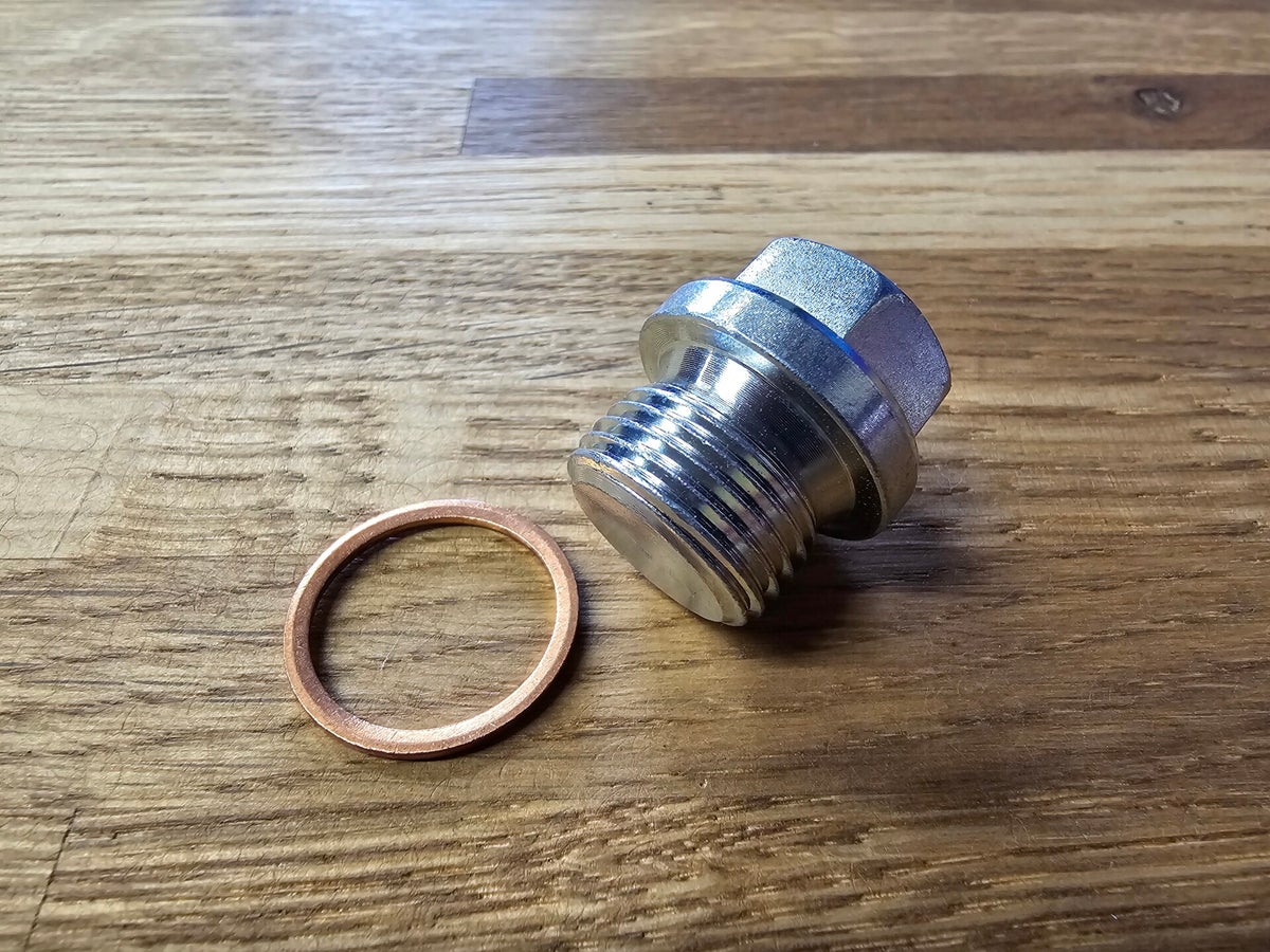 F28 Gearbox Filler / Drain Plug Inc. Copper Washer | Zidan Motorsport