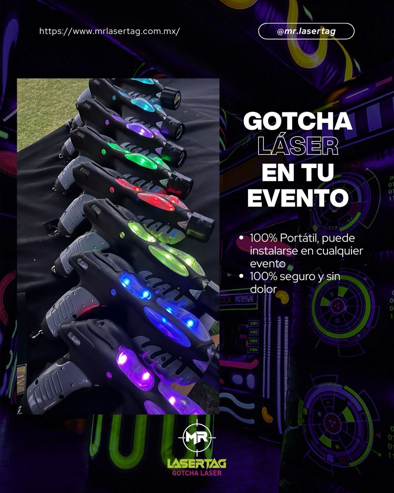 Mr. Laser Tag Guadalajara / Gotcha Niños / Eventos Infantiles ...