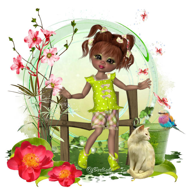 Spring Girl / Lente | PSP lessen Berlinde