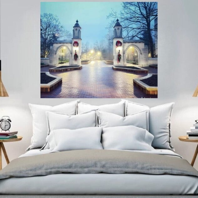 Foggy Sample Gates- IU Bloomington campus | Sweetwater Custom Designs