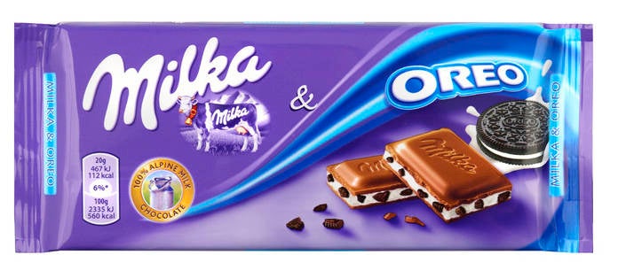 Oreo Milka Reep / Chocolade | Zuurstok