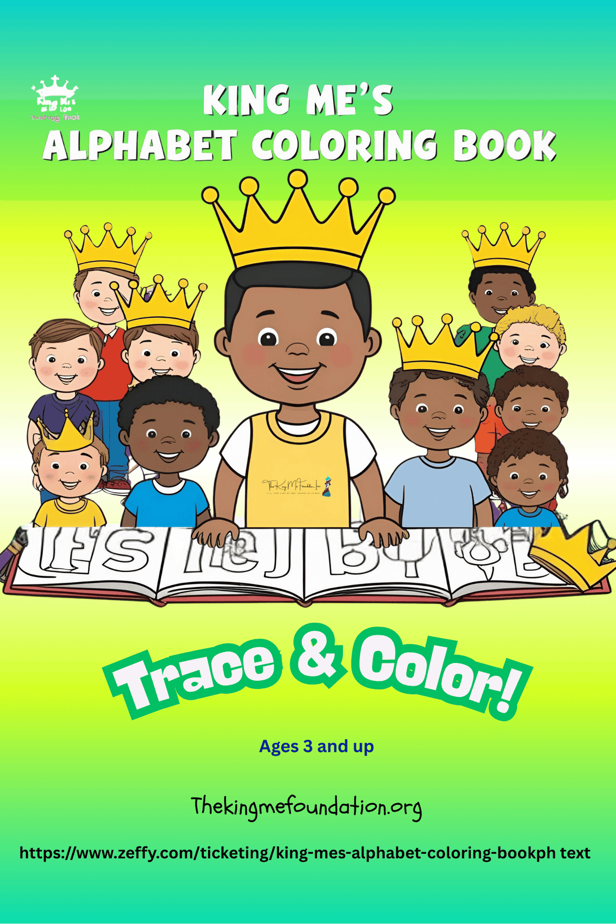 King Me Alphabet Coloring Book | The King Me Foundation
