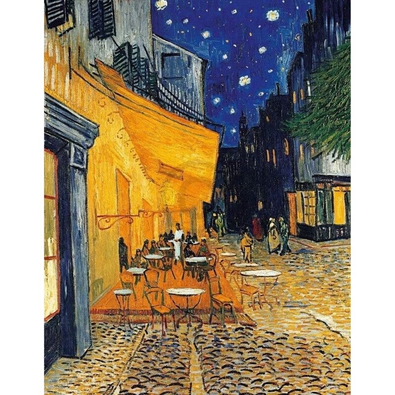 Diamond Painting Vincent van Gogh Cafe Terras bij Nacht | Angels ...