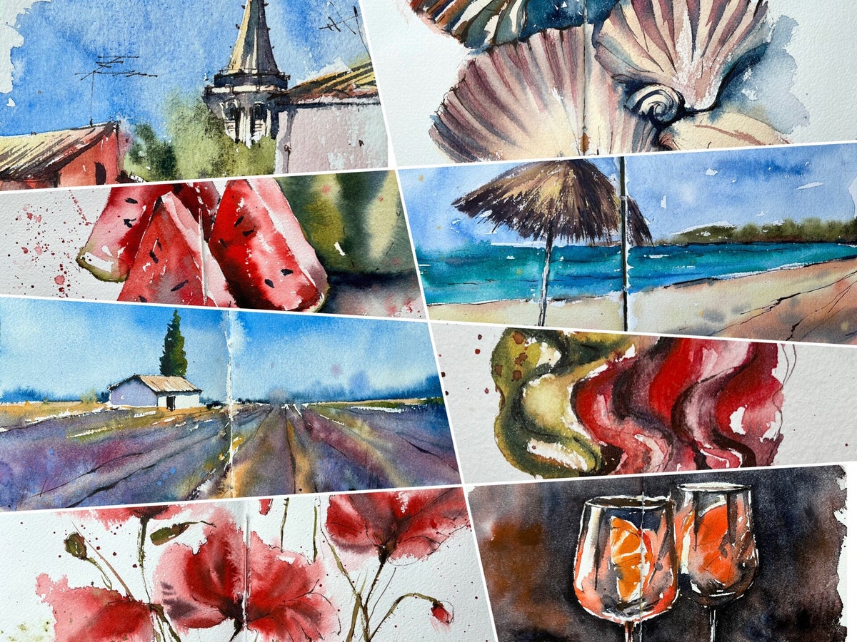 Cours Croquis d'été 1 | Evgenia Arts