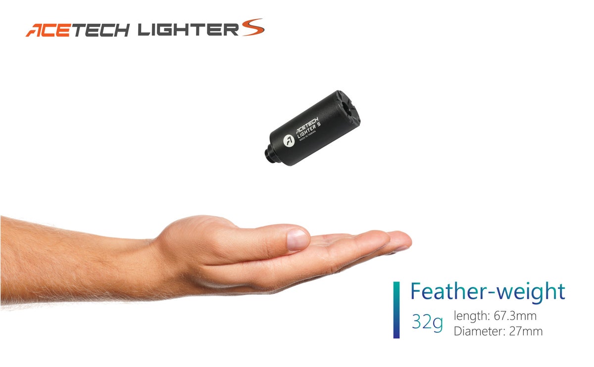 Acetech Lighter S 14mm Tracer Unit for airsoft pistol | acetech.shop