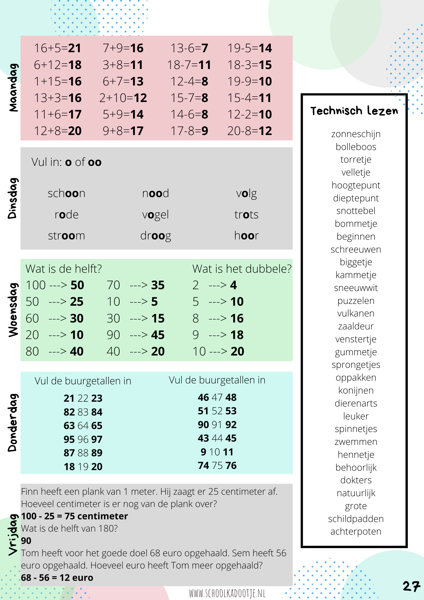 Automatiseren | schoolkadootje