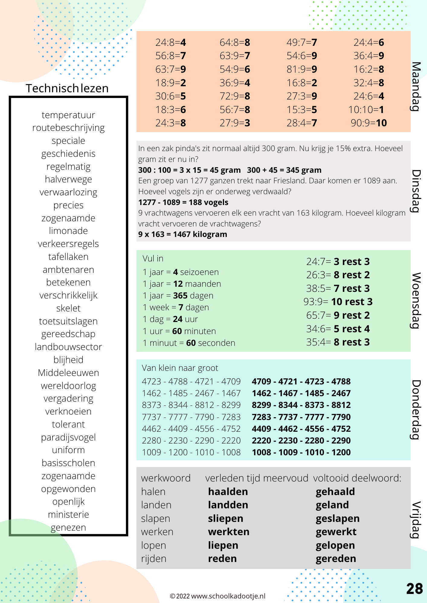 Automatiseren | schoolkadootje