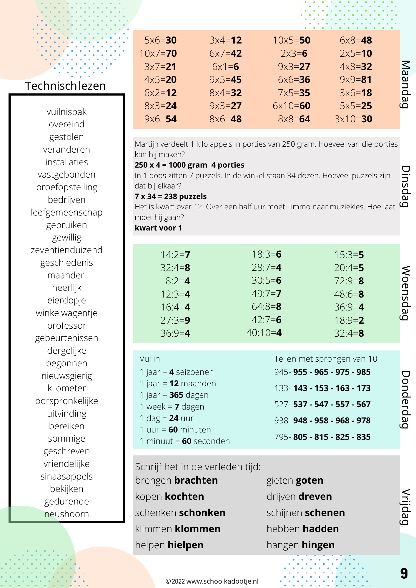 Automatiseren | schoolkadootje