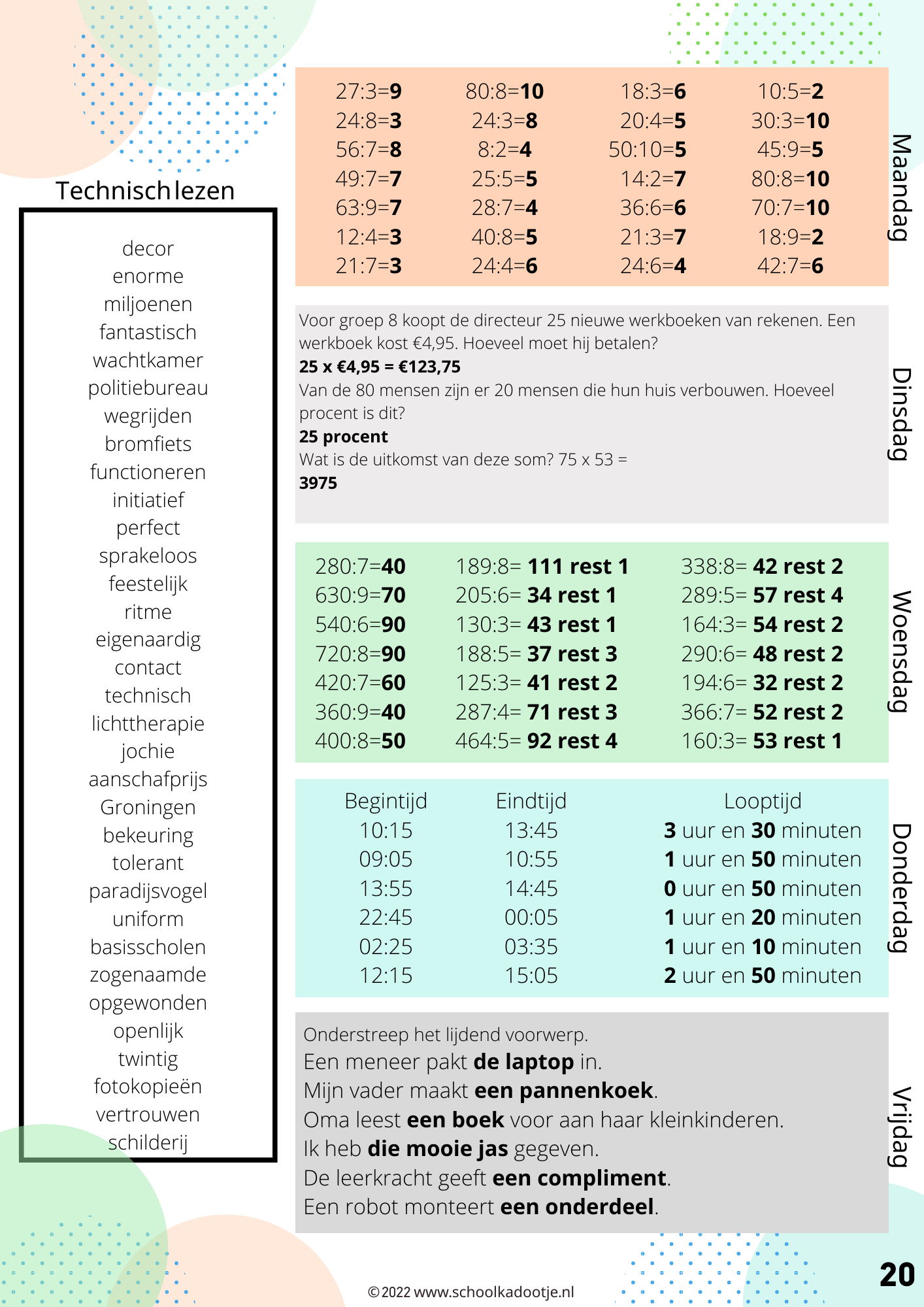 Automatiseren | schoolkadootje