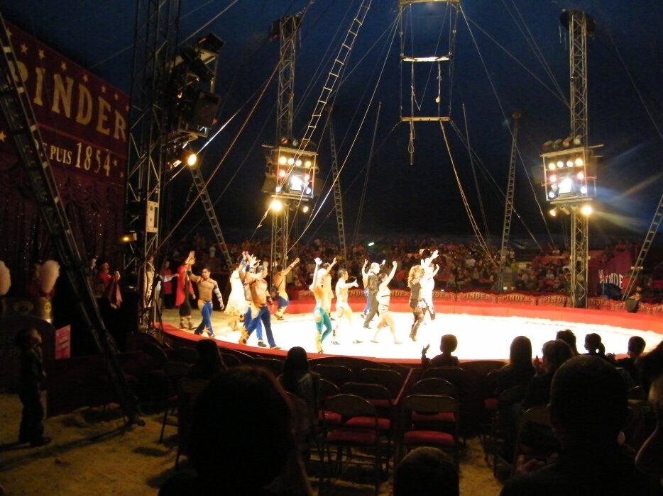 Parade finale de tous les artistes / CIRQUE PINDER JEAN RICHARD ...