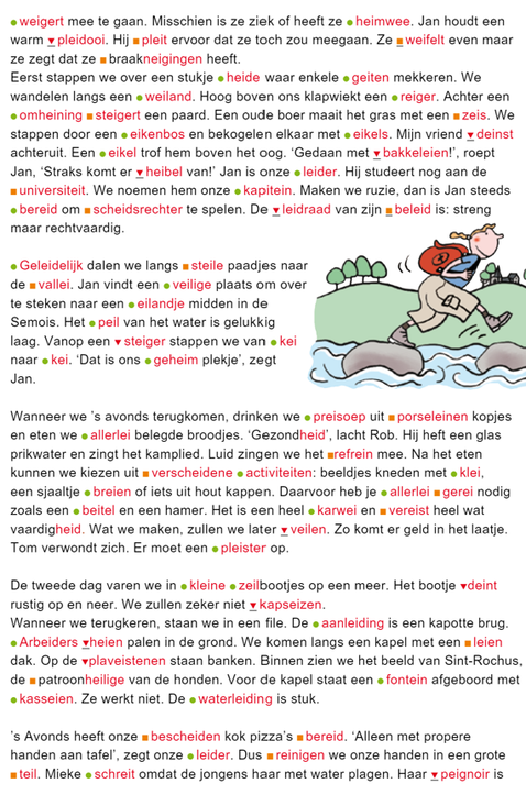 SPELLING / Nederlands / Oefenen op de vakken / Hulp | deleerboomvijf