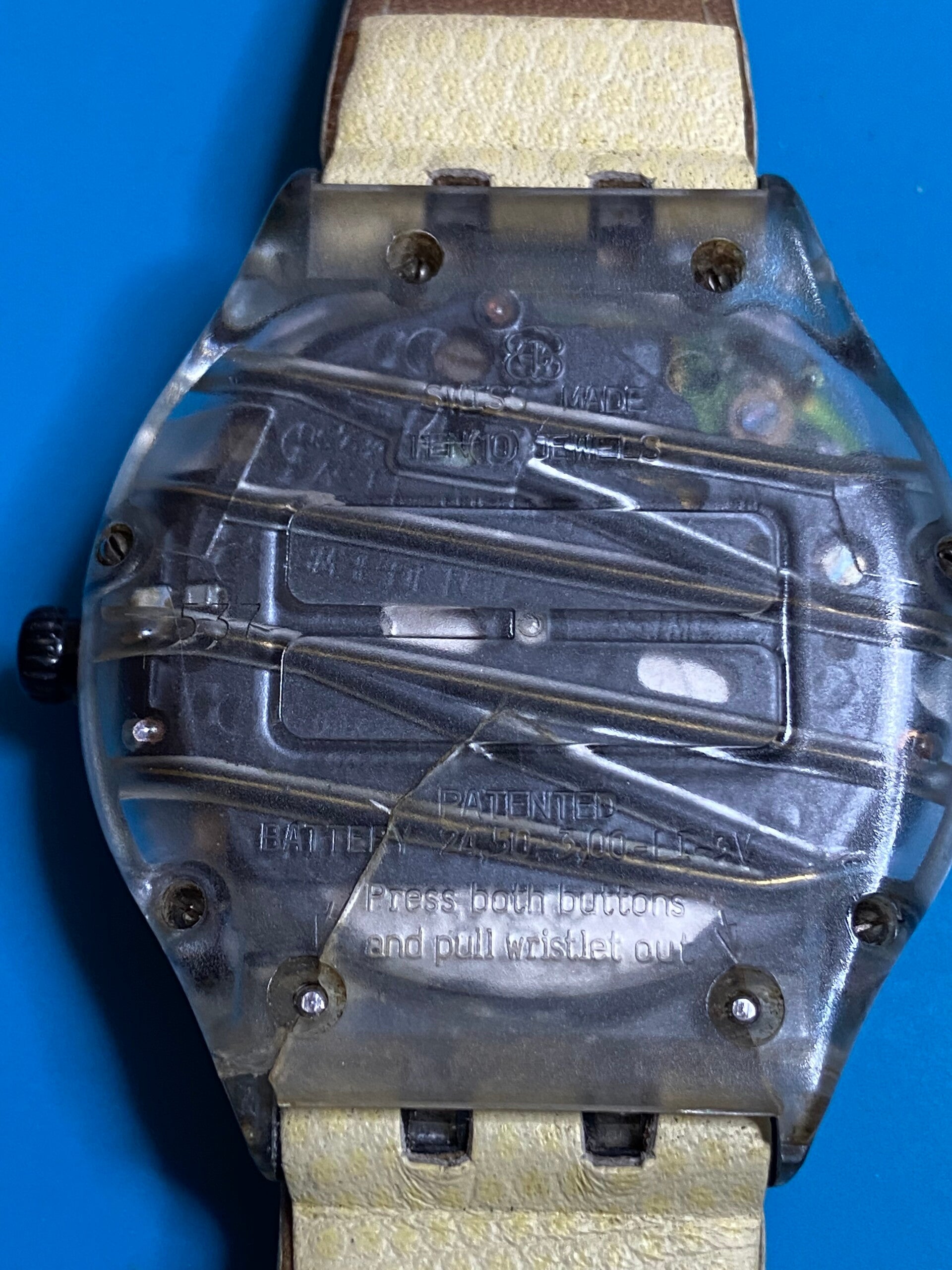 Swatch AG 1995 The Beep, Pager, PAN210NL02 | Tijd voor een ander