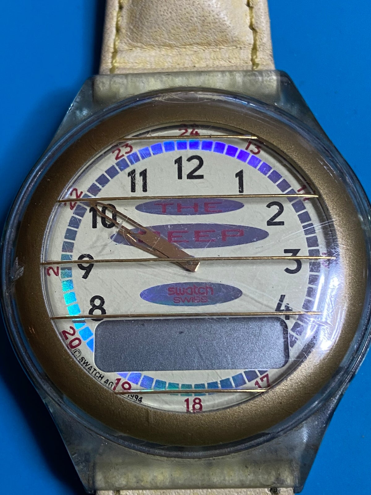 Swatch AG 1995 The Beep, Pager, PAN210NL02 | Tijd voor een ander