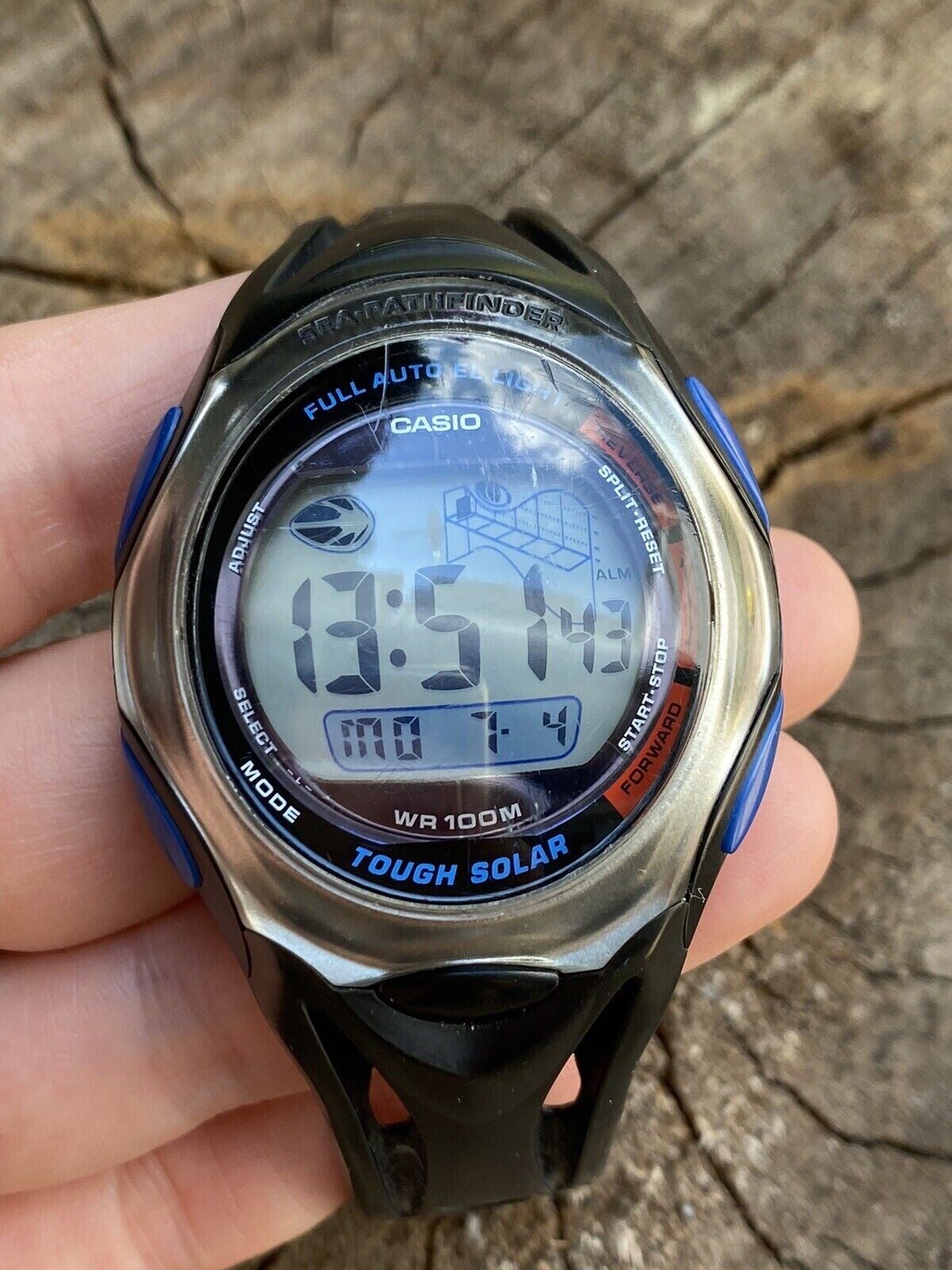 Casio SPS-201 2532 Sea Pathfinder | Tijd voor een ander