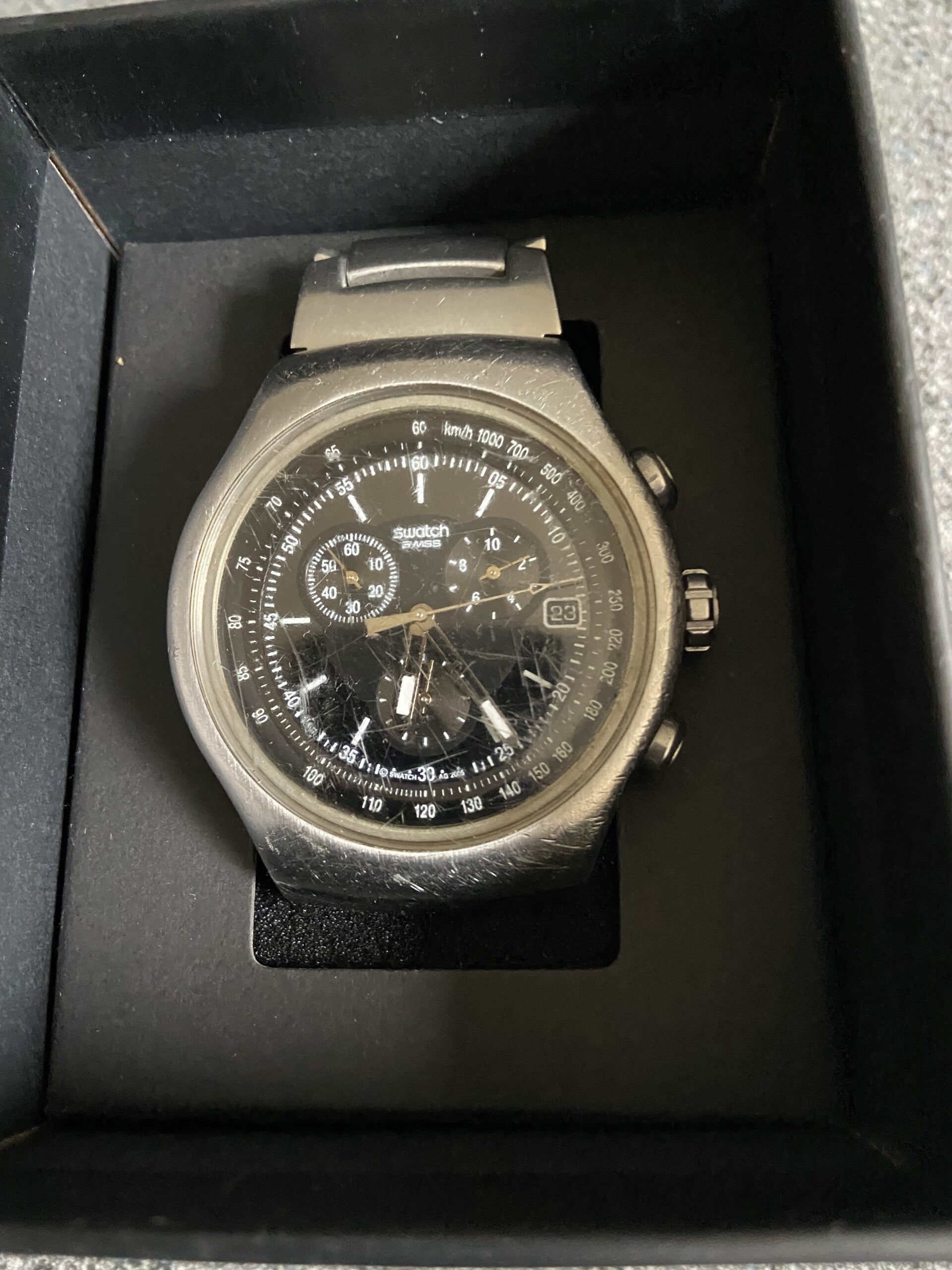 Swatch AG 2005 irony | Tijd voor een ander