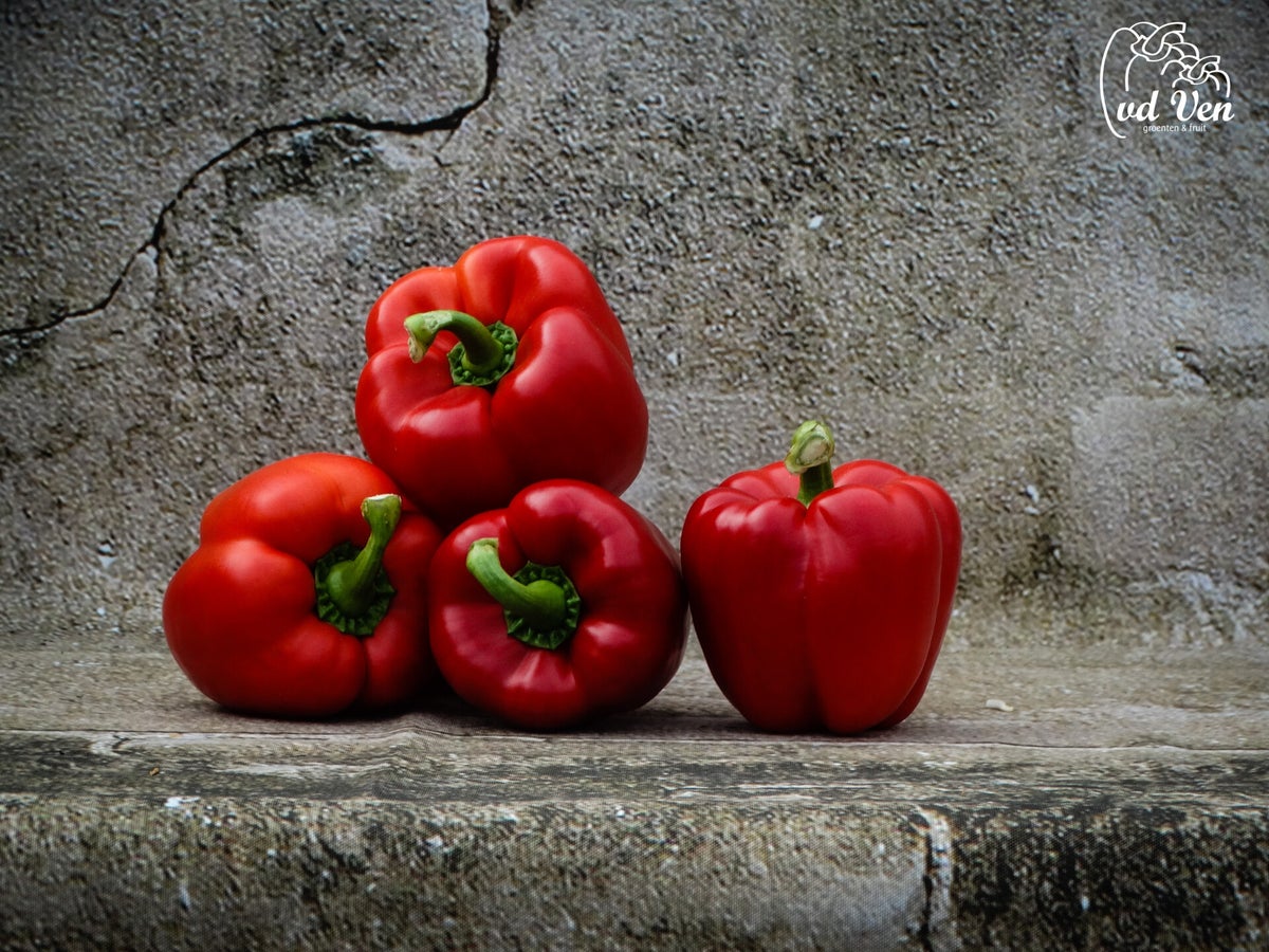 Paprika rood | Van de Ven; Groenten en Fruit