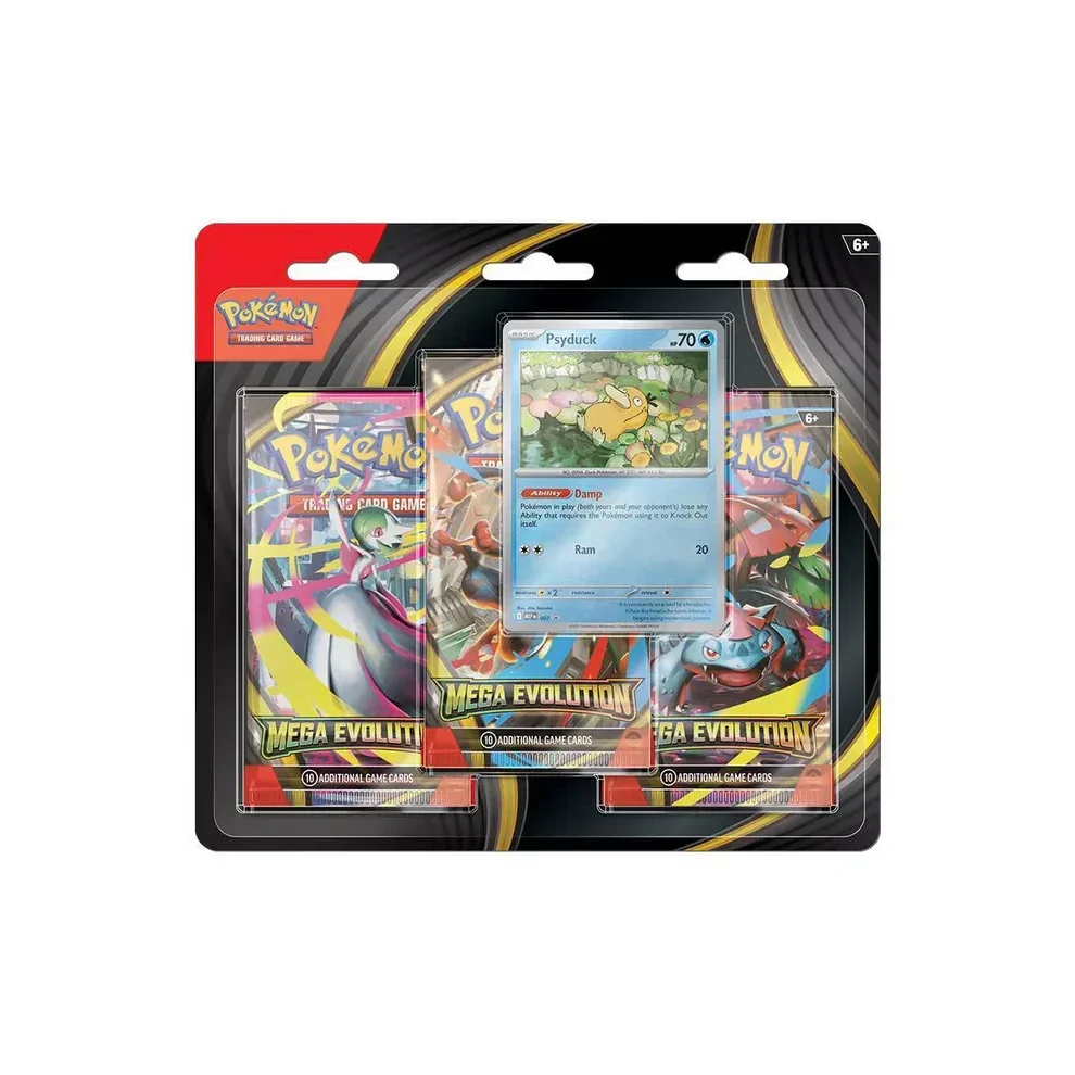 Pokemon Mega Evolution 3-Pack blister | Pokenatics