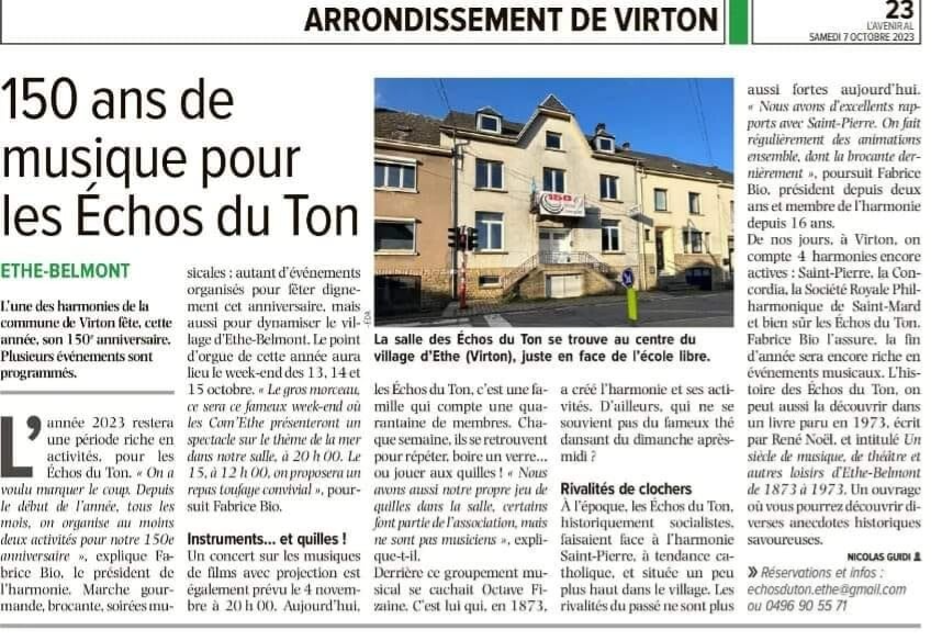 Rétrospectif | les Echos du Ton