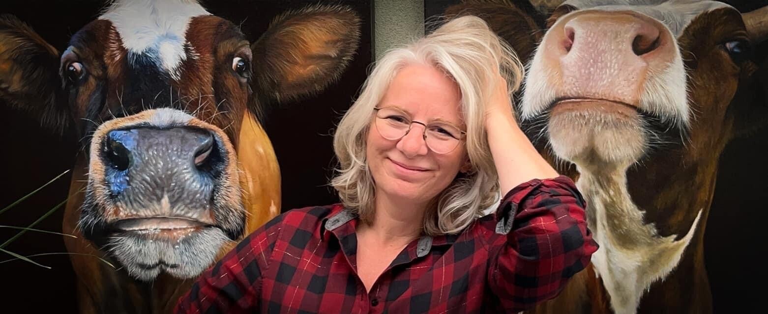 Unieke Olieverf Schilderijen en Potloodtekeningen met Dieren in de Hoofdrol